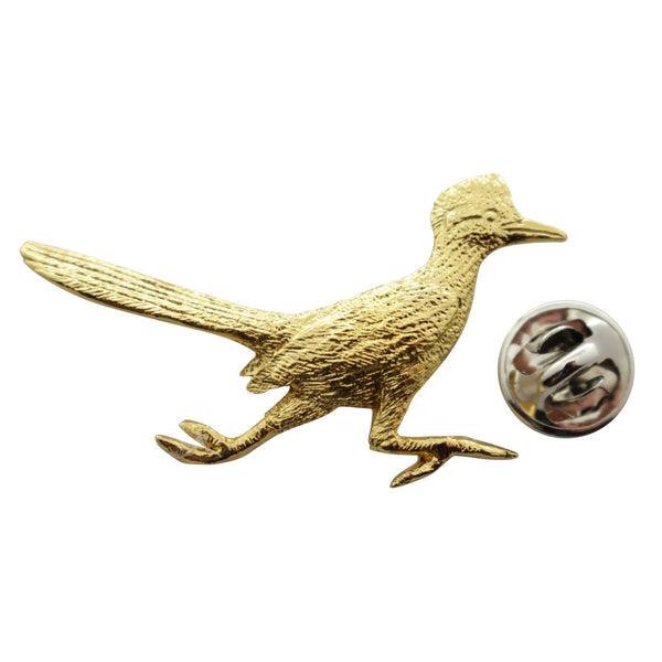 Roadrunner Pin ~ 24K Gold ~ Lapel Pin ~ Sarah's Treats & Treasures