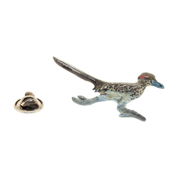 Roadrunner Pin ~ Hand Painted ~ Lapel Pin ~ Sarah's Treats & Treasures