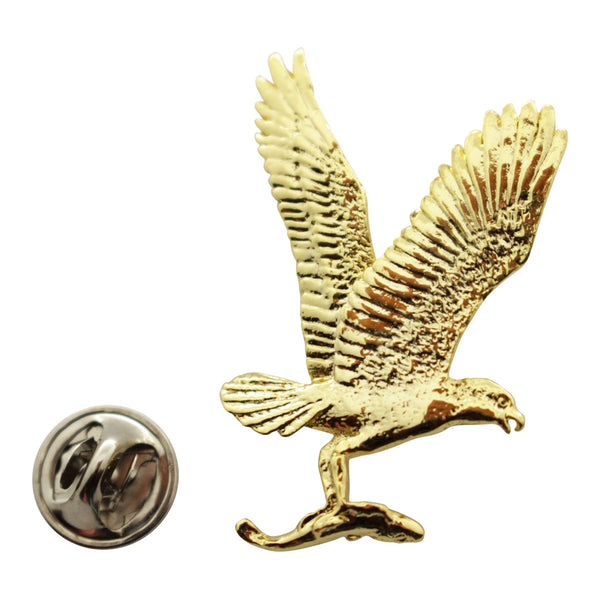 Osprey Pin ~ 24K Gold ~ Lapel Pin ~ Sarah's Treats & Treasures