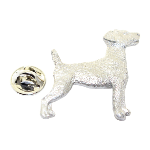 Jack Russell Terrier Pin ~ Antiqued Pewter ~ Lapel Pin ~ Sarah's Treats ...