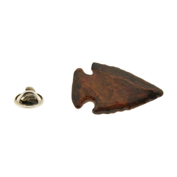 Flint knapped Arrowhead Pin ~ Hand Painted ~ Lapel Pin ~ Sarah's Treats ...