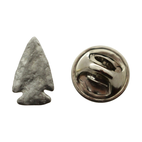Arrowhead Mini Pin ~ Antiqued Pewter ~ Miniature Lapel Pin ~ Sarah's ...